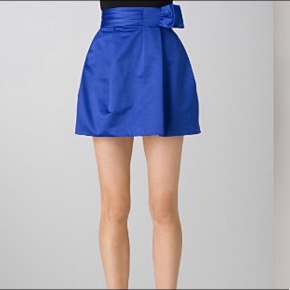BCBG | Skirts | Bcbg Mila Royal Blue Mini Short Skirt | Poshmark